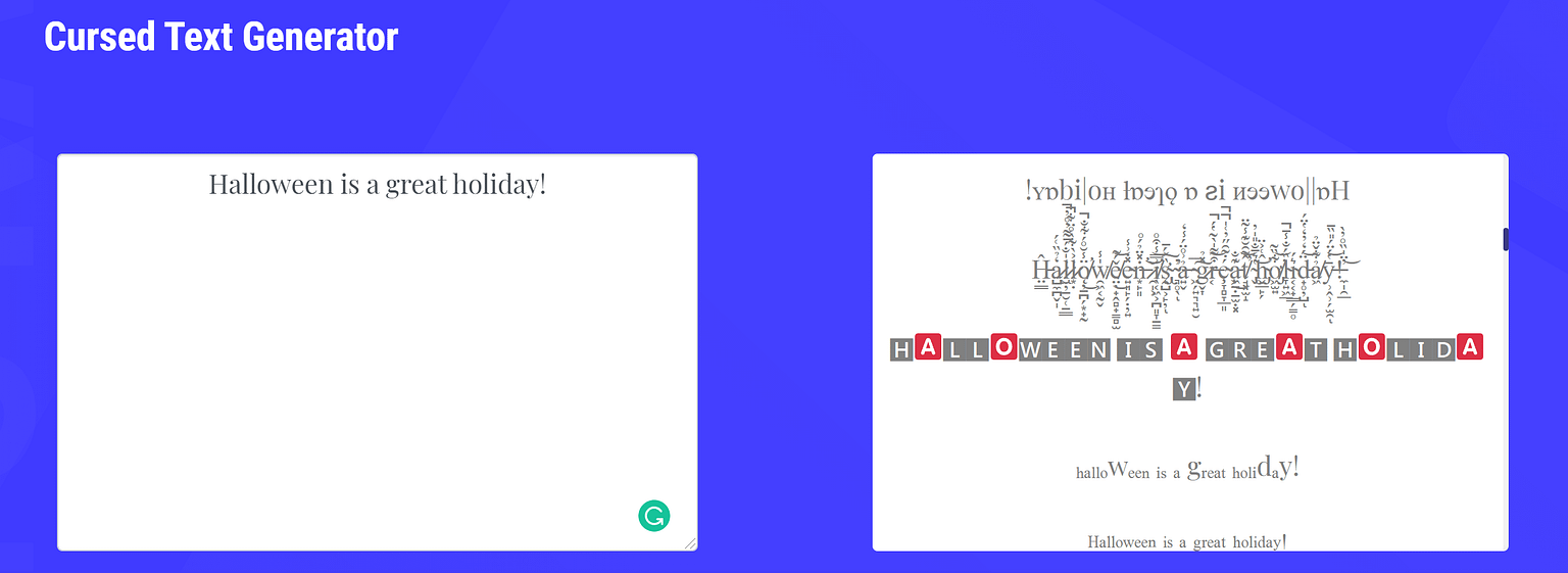 Cursed Text Generator: How to Make a Creepy Font with 8 Free Tools [2022]