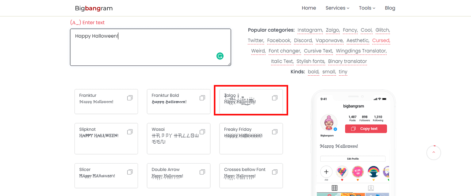 Cursed Text Generator: How to Make a Creepy Font with 8 Free Tools [2022]