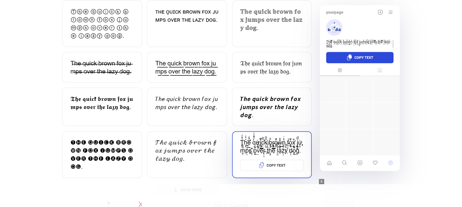 Crazy Text Generator: 12 Ways to Improve Your Fonts [and Why You Should ...