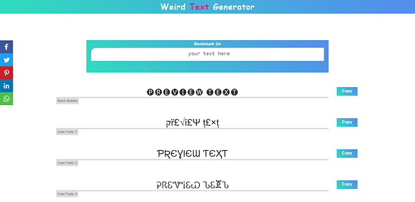 Crazy Text Generator: 12 Ways to Improve Your Fonts [and Why You Should ...