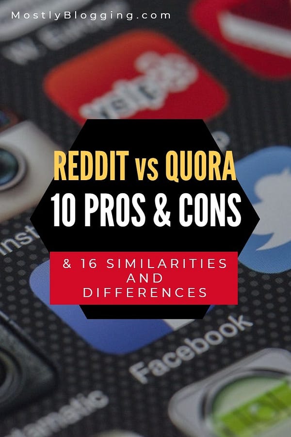 10 Advantages and Disadvantages of Reddit vs Quora: What You Need to ...