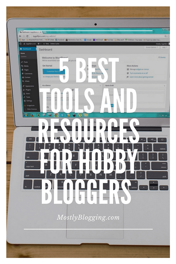5 of the Best Free Hobby Bloggers' Resources and Tools